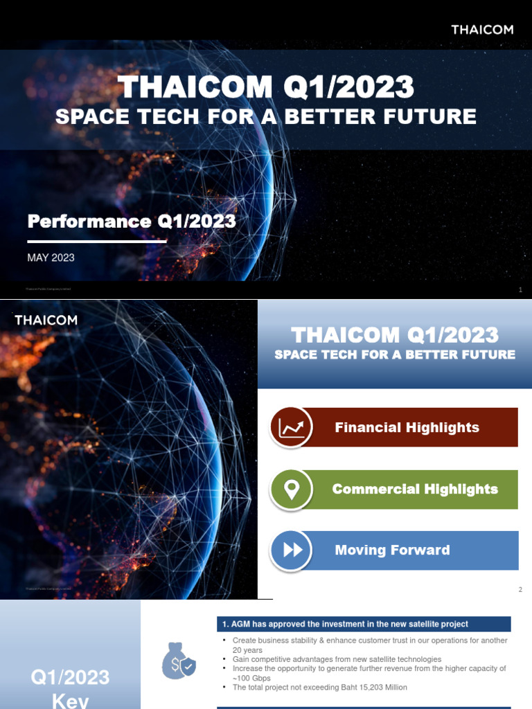 1Q23 Oppday Presentation Final | PDF | Unmanned Aerial Vehicle | Analytics