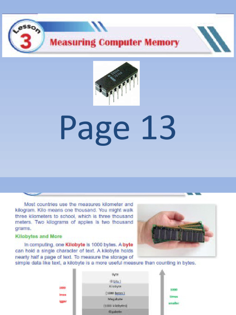 Computer Grade 9 Lesson 3 | PDF