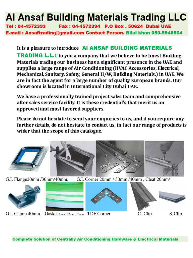 Ansaf Full Item List | PDF