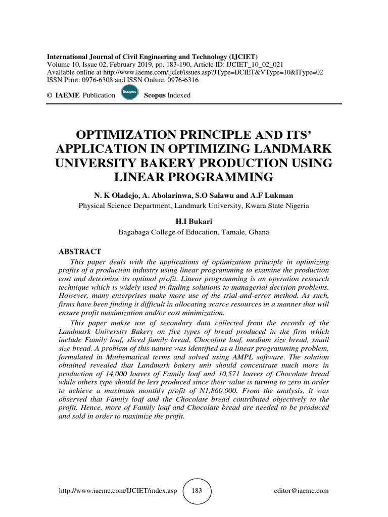Optimization Principle and Its Applicati | PDF | Linear Programming | Mathematical Optimization