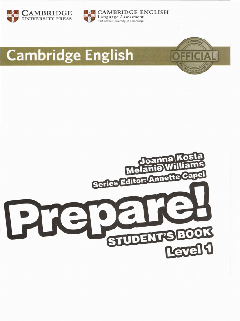 Prepare! Level 1 SB Old Ed Complete | PDF