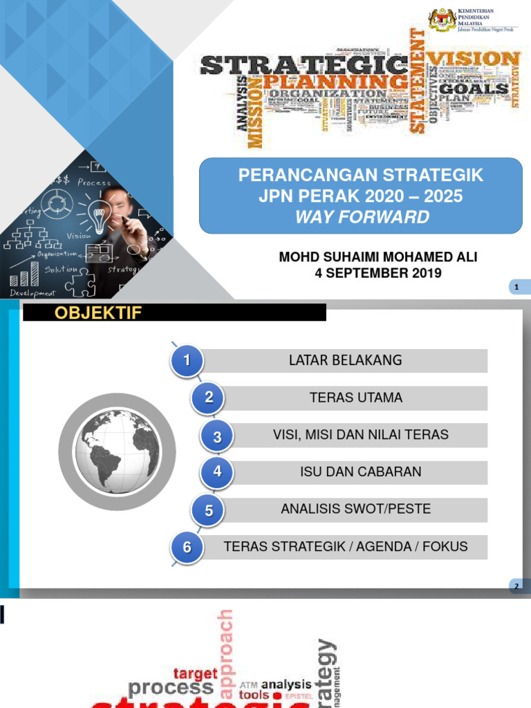 Perancangan Strategik JPNPERAK 2020-2025 | PDF