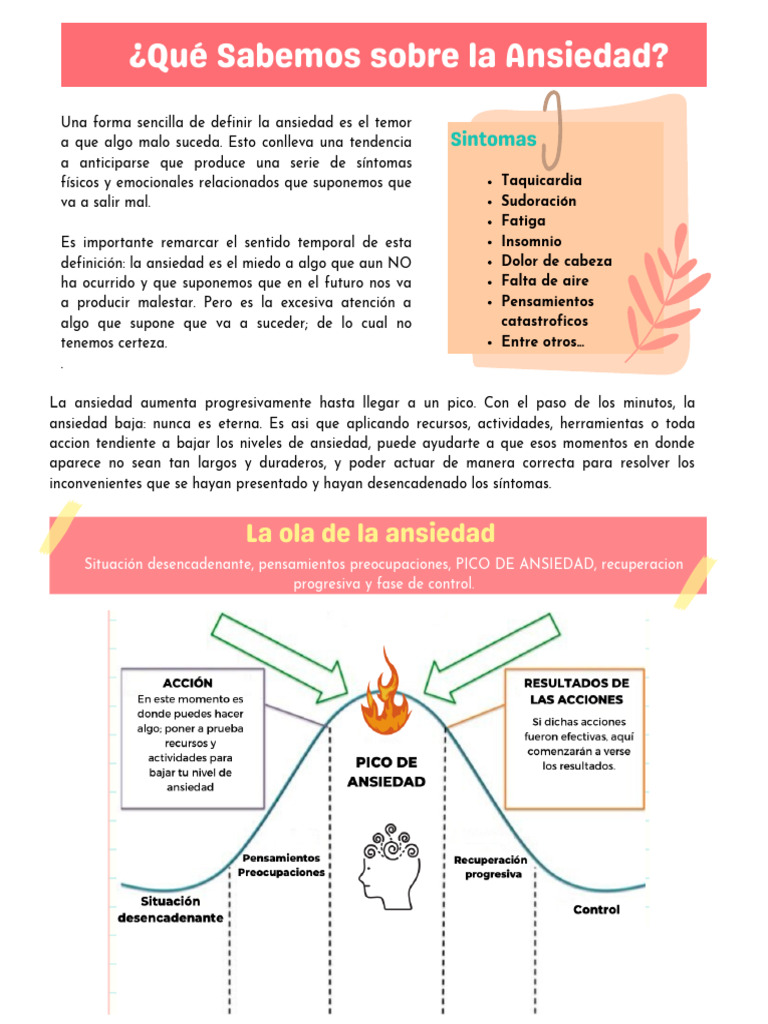 Cuadernillo PARA ANSIEDAD | PDF