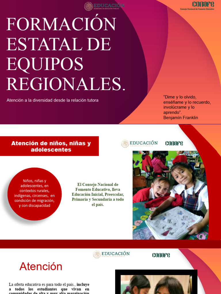 Atencion A La Diversidad Conafe | PDF