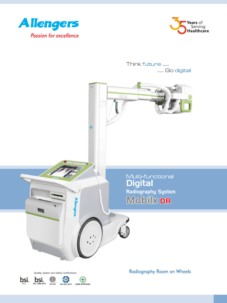 Allengers Mobilx DR Mobile Digital X Ray System | PDF