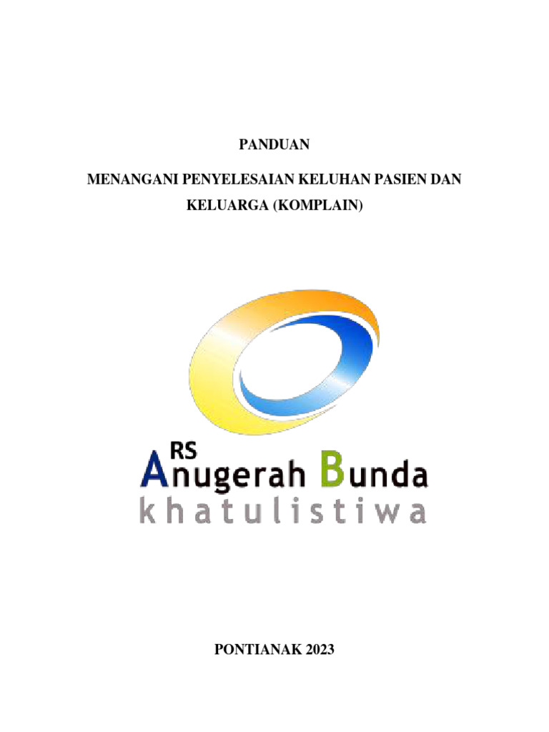PANDUAN komplain 2023 | PDF