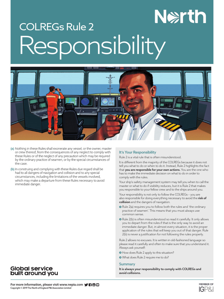 5.COLREGs Rules Explained and Commented | PDF