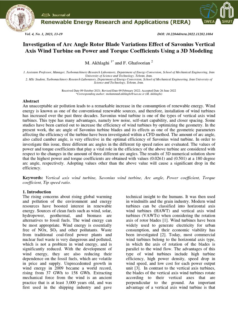 RERA - Volume 4 - Issue 1 - Pages 13-19 | PDF