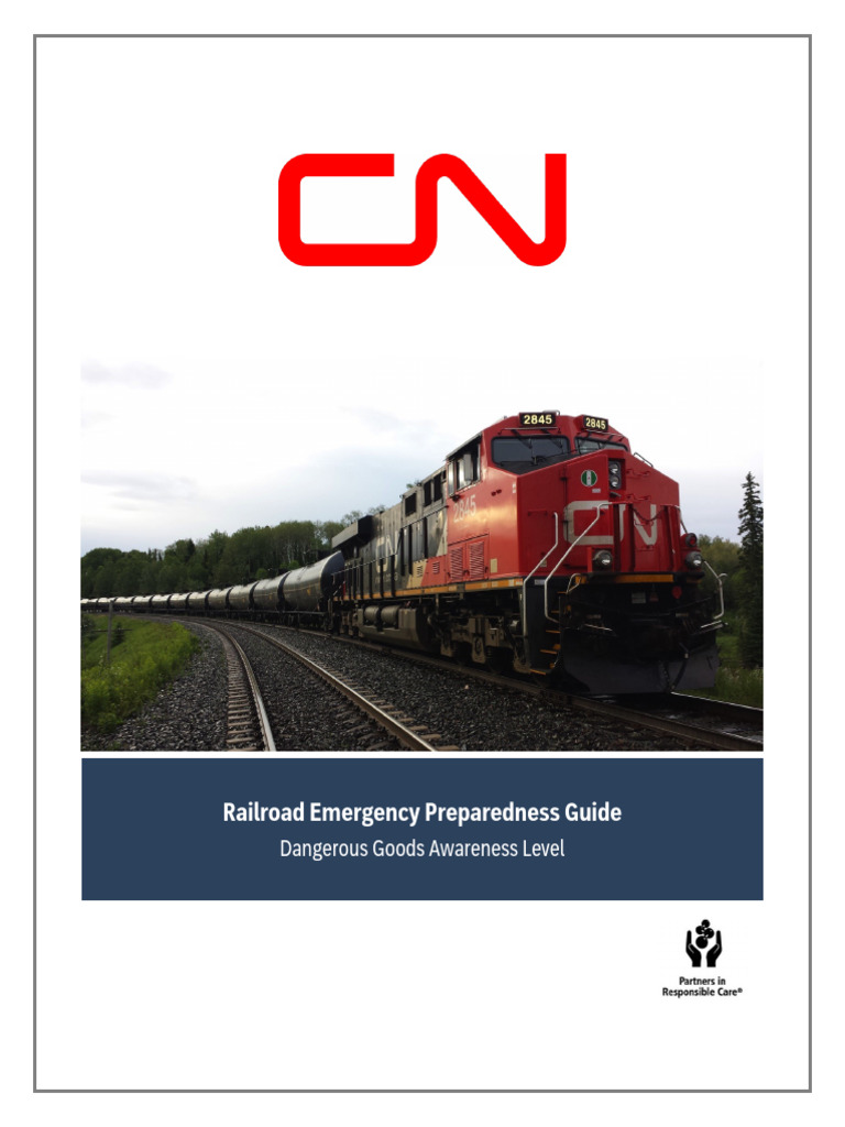 CN Railroad Emergency Preparedness Guide en | PDF