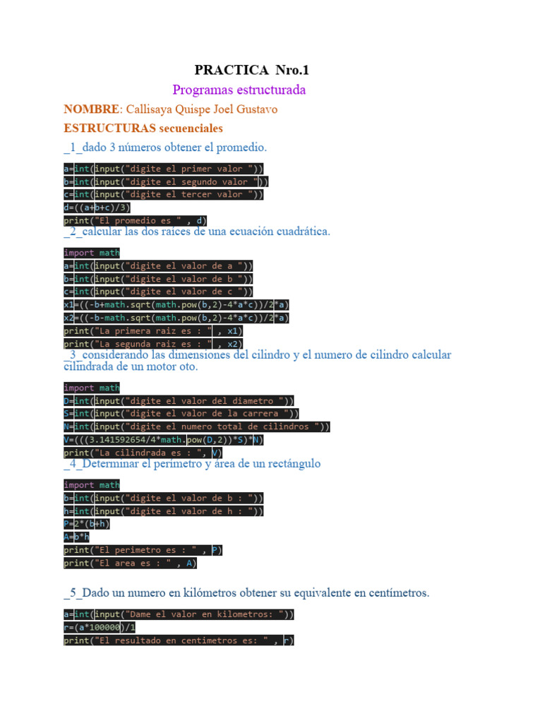 Practica de Informatica 1 Joel - Docx RTRTR - Docx Owowowowowowowoo | PDF