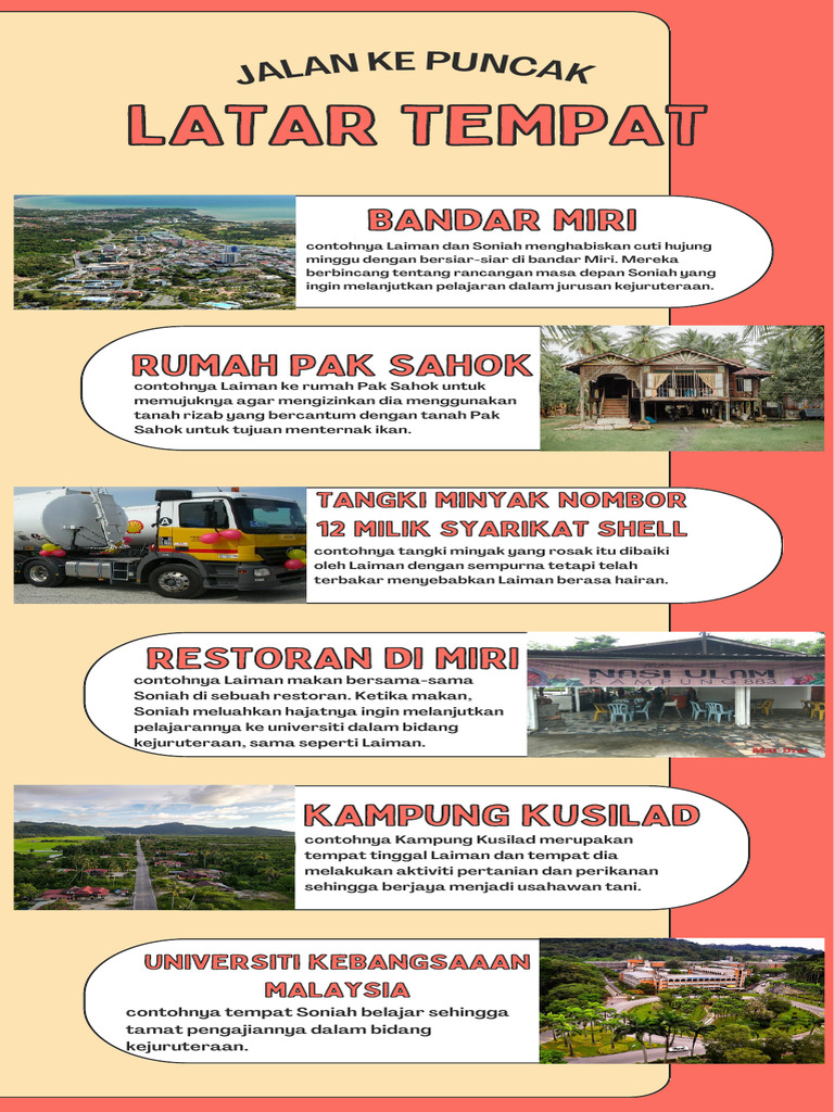 Jalan Ke Puncak - Latar Tempat | PDF