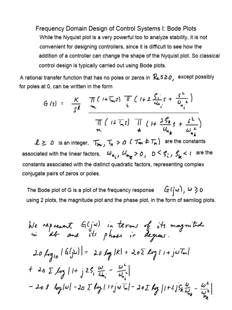 Bode Plot Basics-V2 | PDF