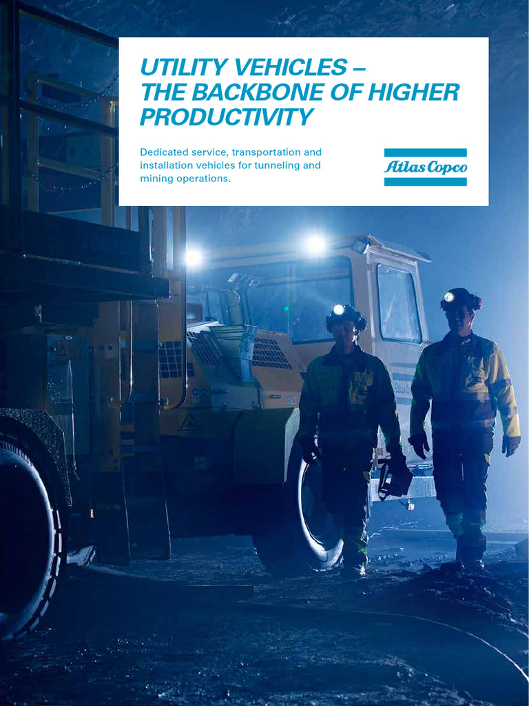 Utility Vehicles - The Backbone of Higher Productivity | PDF