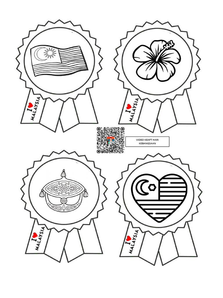 Free 4 Merdeka Color Page | PDF