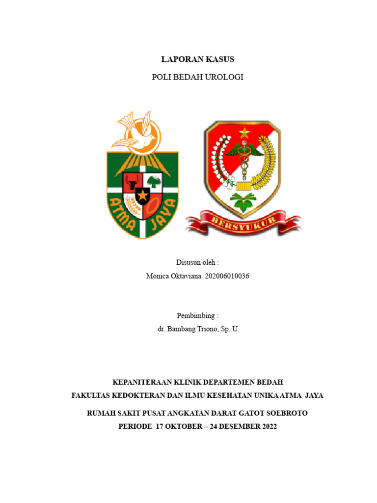 3. [Laporan Poli] Bedah Urologi | PDF