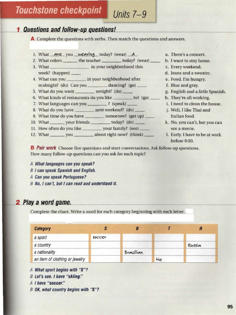 Practice TS-1 Units 7-9 | PDF