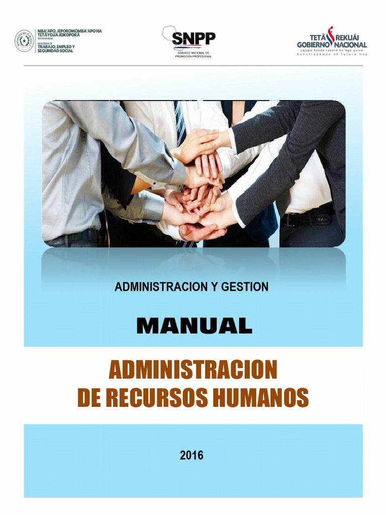 Manual de Administración de Recursos Humanos | PDF | Gestión de recursos humanos | Business