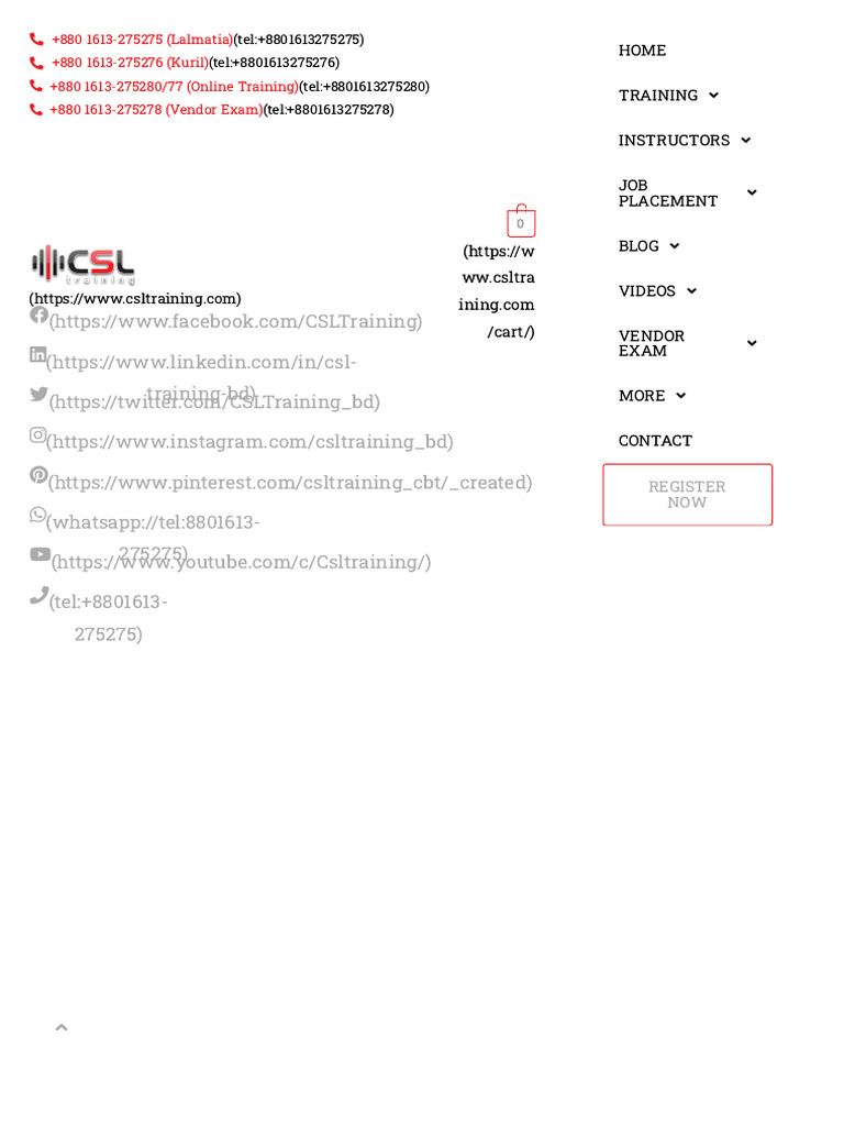 OSPF Interview Questions - CSL Training - CISCO, Microsoft, Linux, Juniper, Asterisk, MikroTik ...