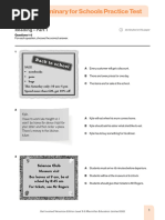 PET - Practice Tests Plus B1 Preliminary For Schools 2020 | PDF