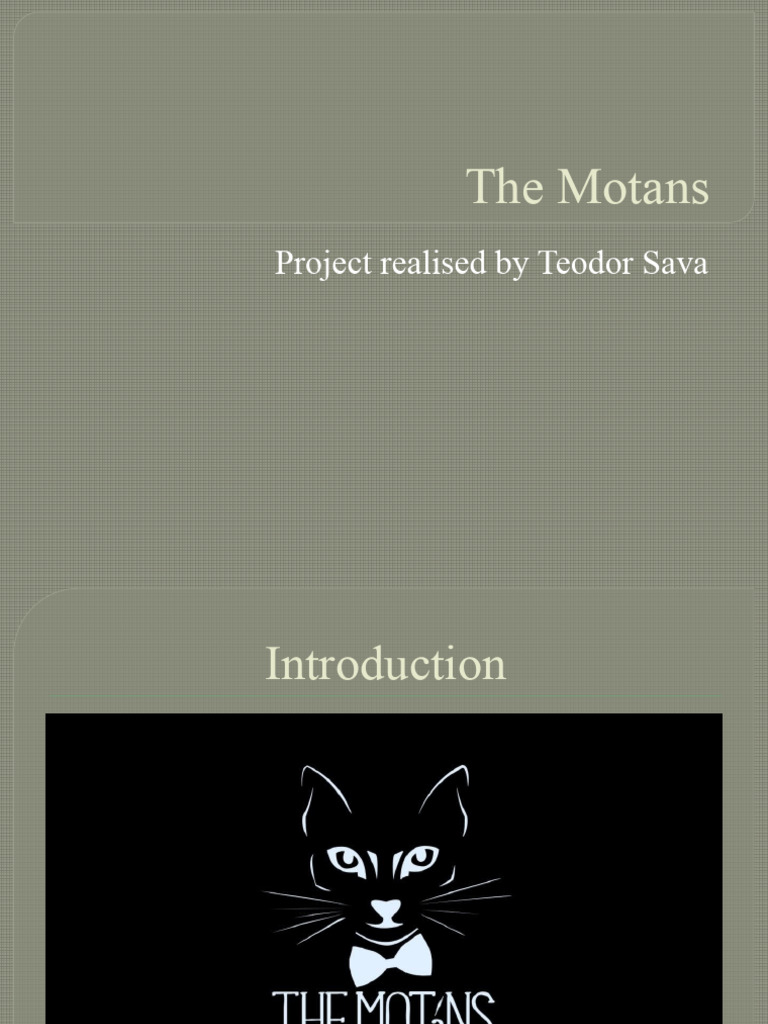 The Motans | PDF
