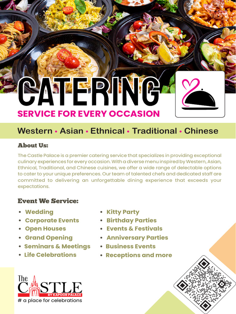 Castle Palace Catering Services | PDF