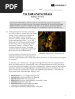 The Cask of Amontillado Summary | PDF