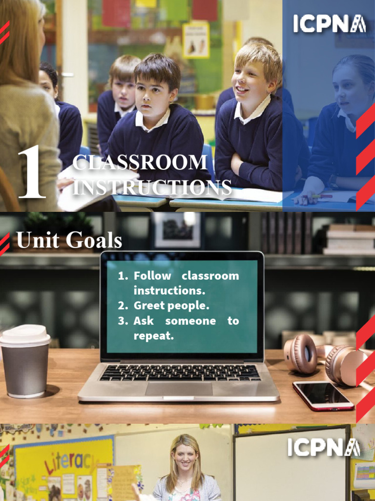 Unit 1 - Classroom Instructions | PDF