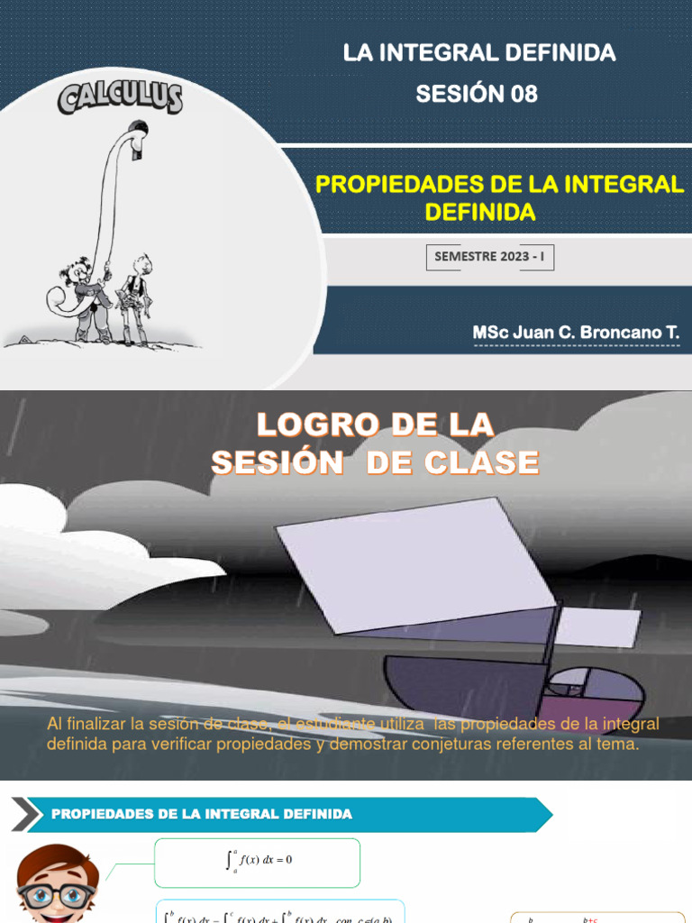 Integral Definida Propiedades | PDF Integral Definida Propiedades | PDF