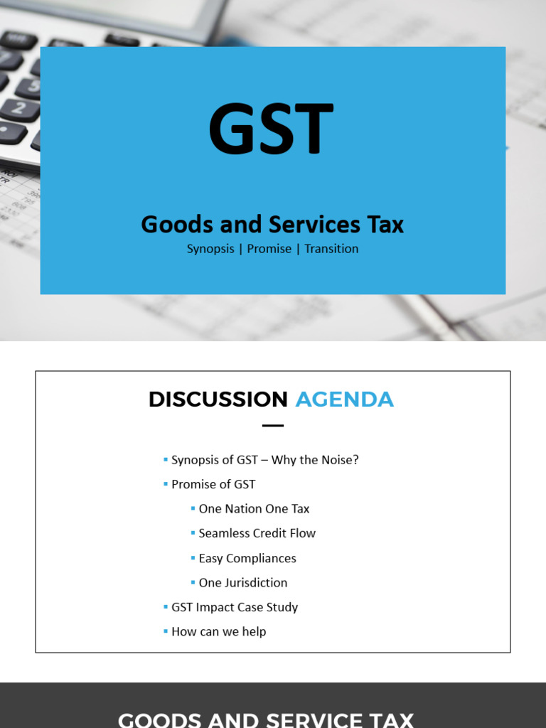 GST Alert 01 Decoding GST Presentation On Promises of GST | PDF | Value ...