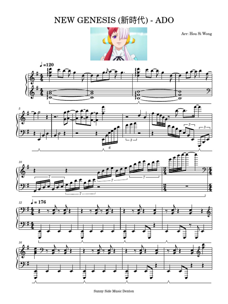 NEW GENESIS (新時代) - ADO | PDF