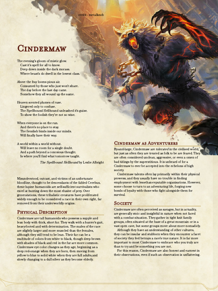 Cindermaw | PDF
