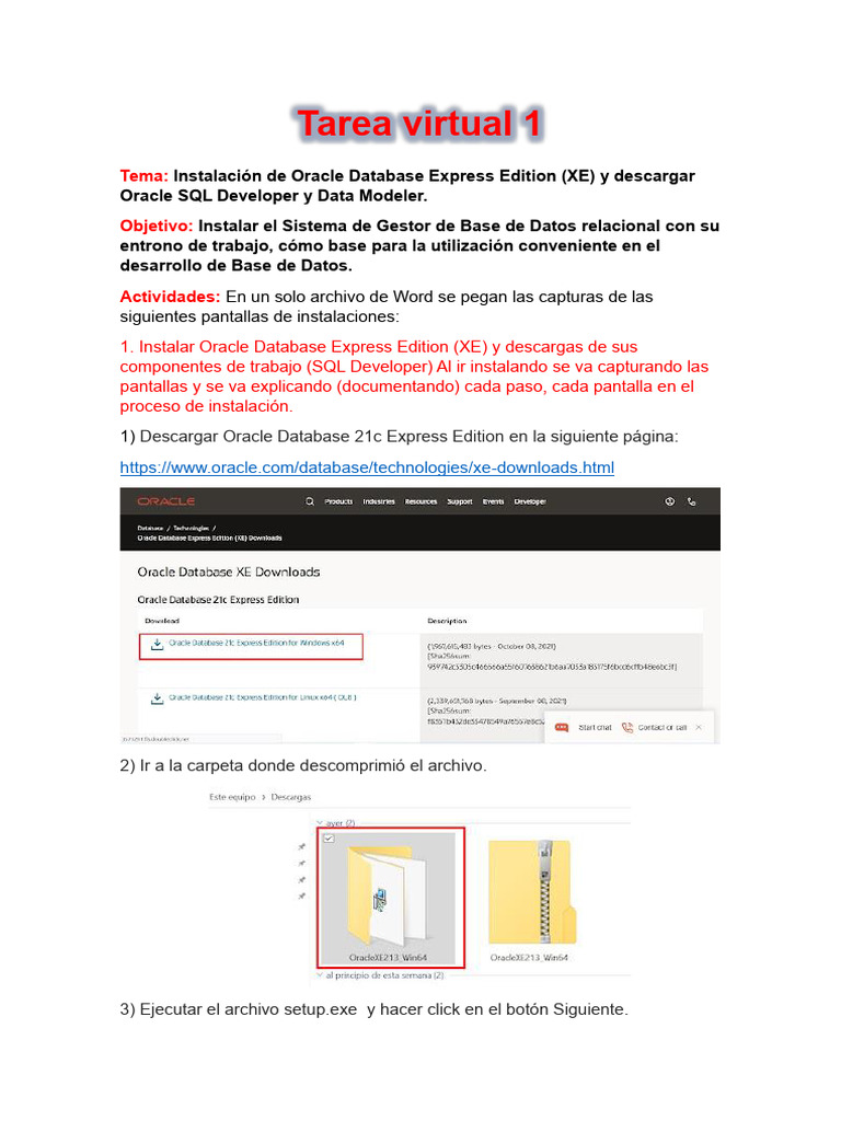 Tarea Virtual 1 BD II | PDF