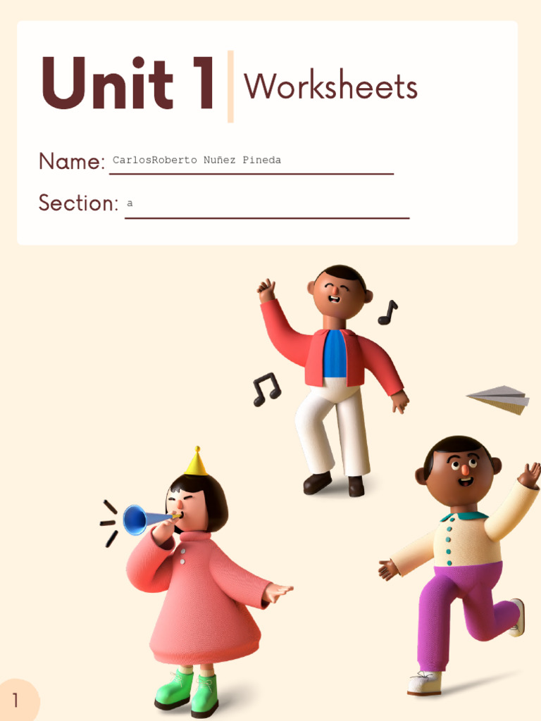 Unit 1 Student Workbook Level III 97 | PDF