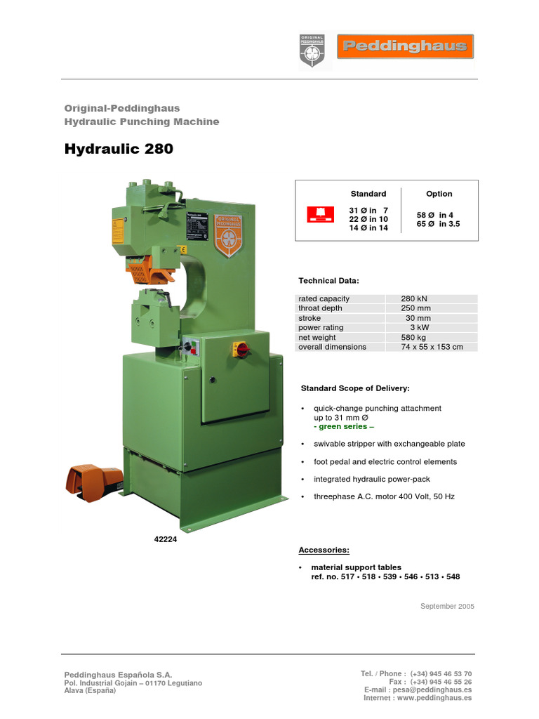 H280 Eng | PDF | Technology & Engineering