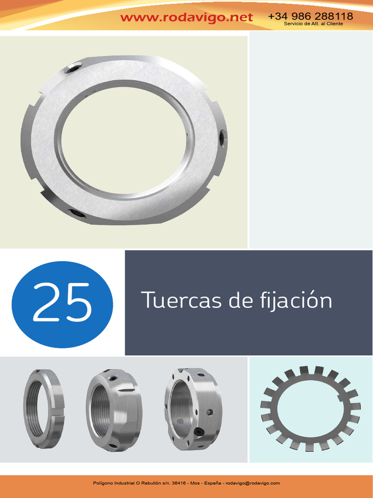 29 Tuercas de Fijación | PDF
