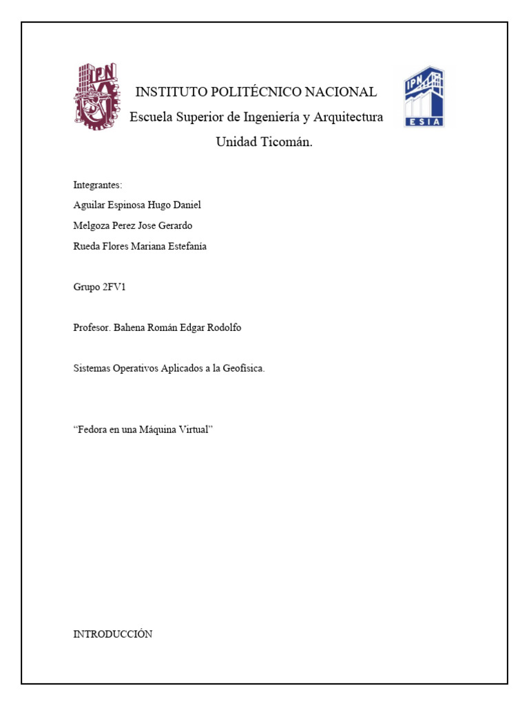 Practica2 Fedora | PDF