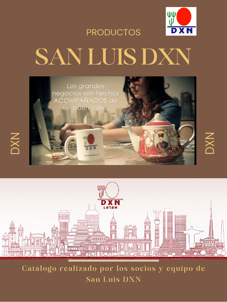 CATÁLOGO - 2023, DXN Corregido | PDF | Té | Cereales