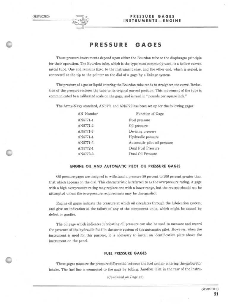 3 Pressure Manifold Suction Gages | PDF | Pressure Measurement | Pressure