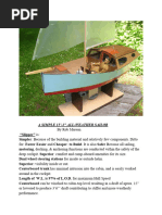 Discovery Topsail Cutter | PDF | Hull (Watercraft) | Water Transport