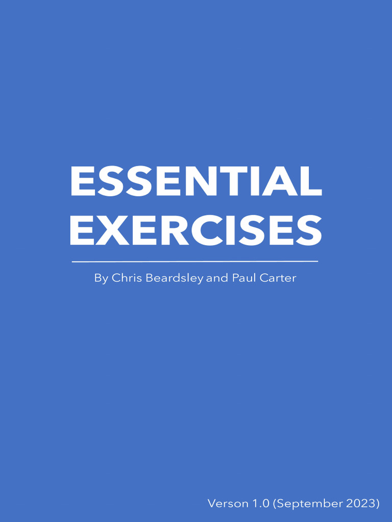 Essentials Exercises Unlocked | PDF