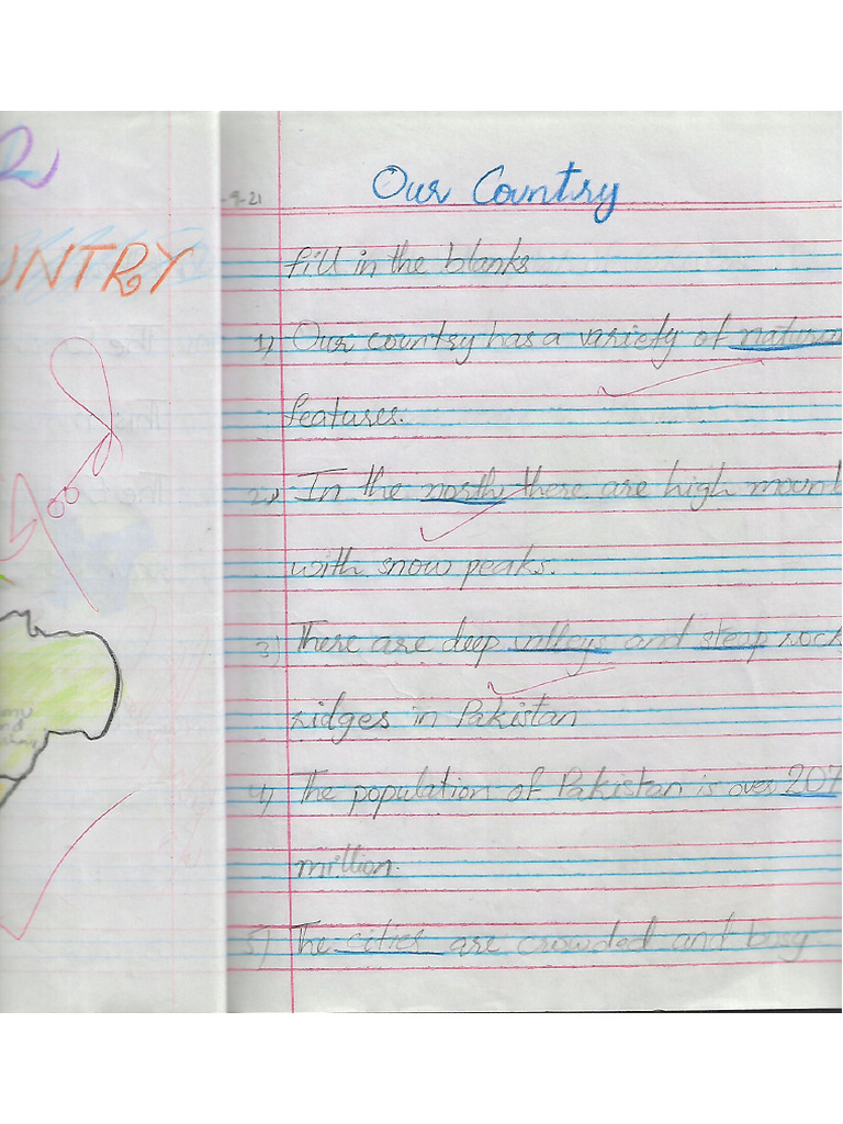 Class 4th SST CH Our Country and Climate | PDF