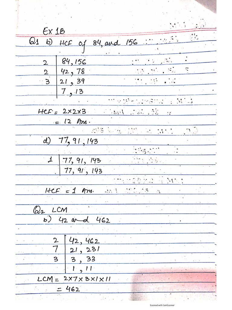 Homework Mathematics | PDF