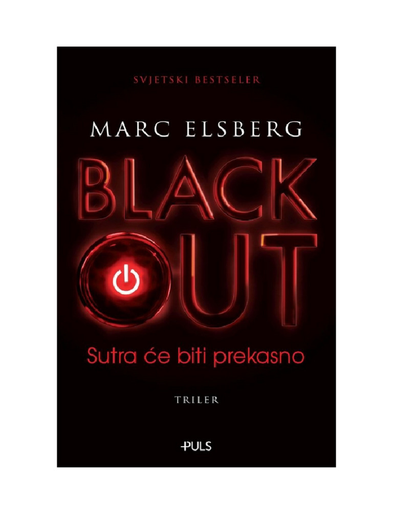 Marc Elsberg - Sutra Će Biti Prekasno | PDF