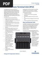Emerson fb3000 Remote Terminal Unit Rtu Instruction Manual en 7625902 ...