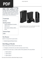 Xbox 360 Error Codes Guide | PDF | Xbox 360 | Xbox