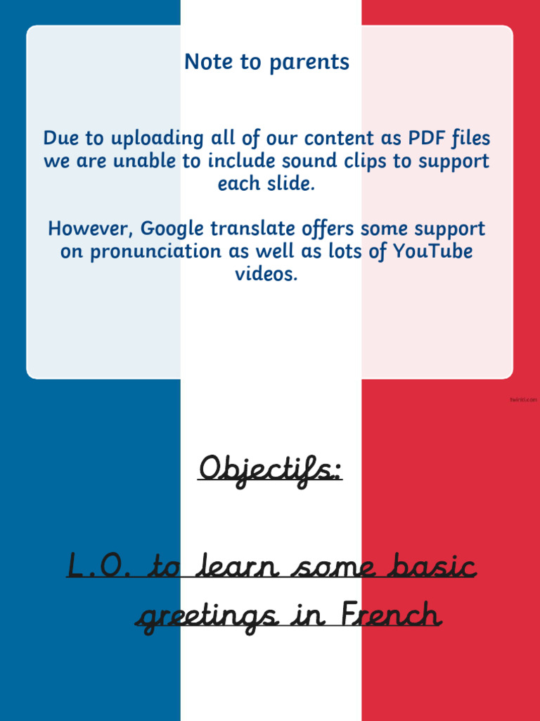 French-greetings-powerpoint | PDF