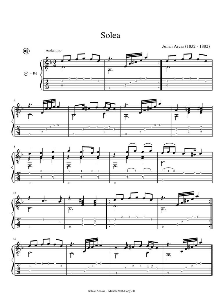 SOLEA (JULIAN ARCAS-FS) | PDF