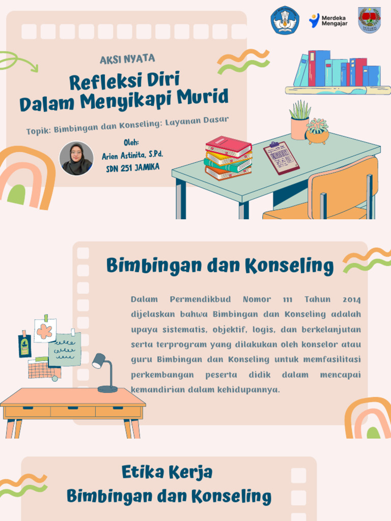 Refleksi Diri dalam Bimbingan Konseling | PDF | Kesehatan Holistik