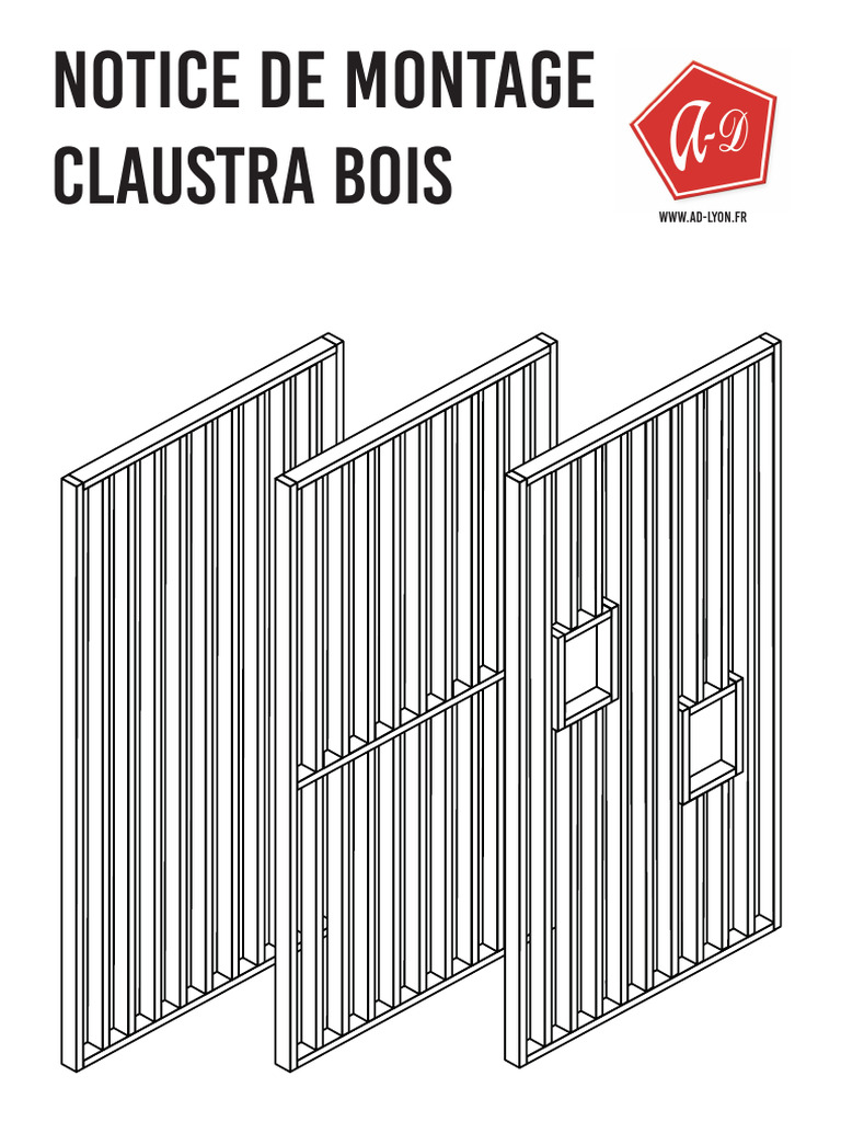 Notice Claustra Lames Verticales 2.0 | PDF