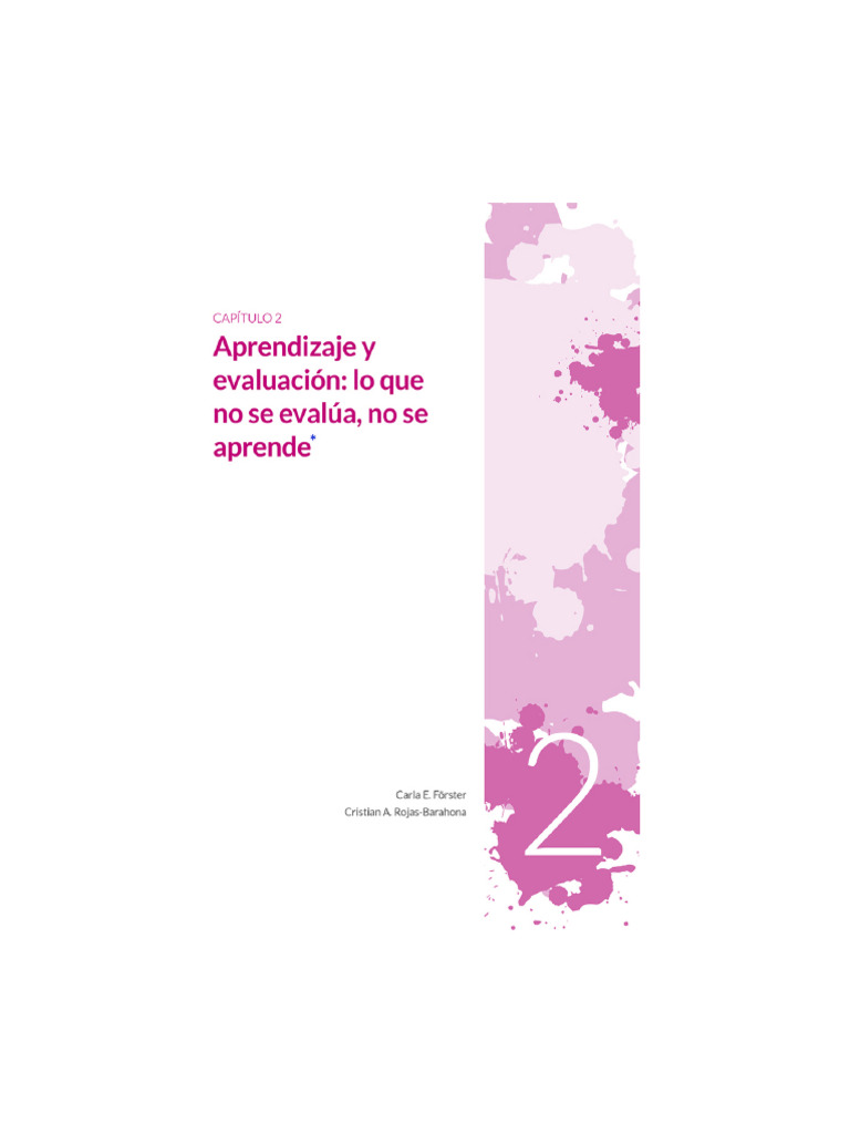 Capt 2 Aprendizaje y Evaluación Lo Que No Se Evalúa No Se Aprende Taxonomías | PDF | Aprendizaje ...